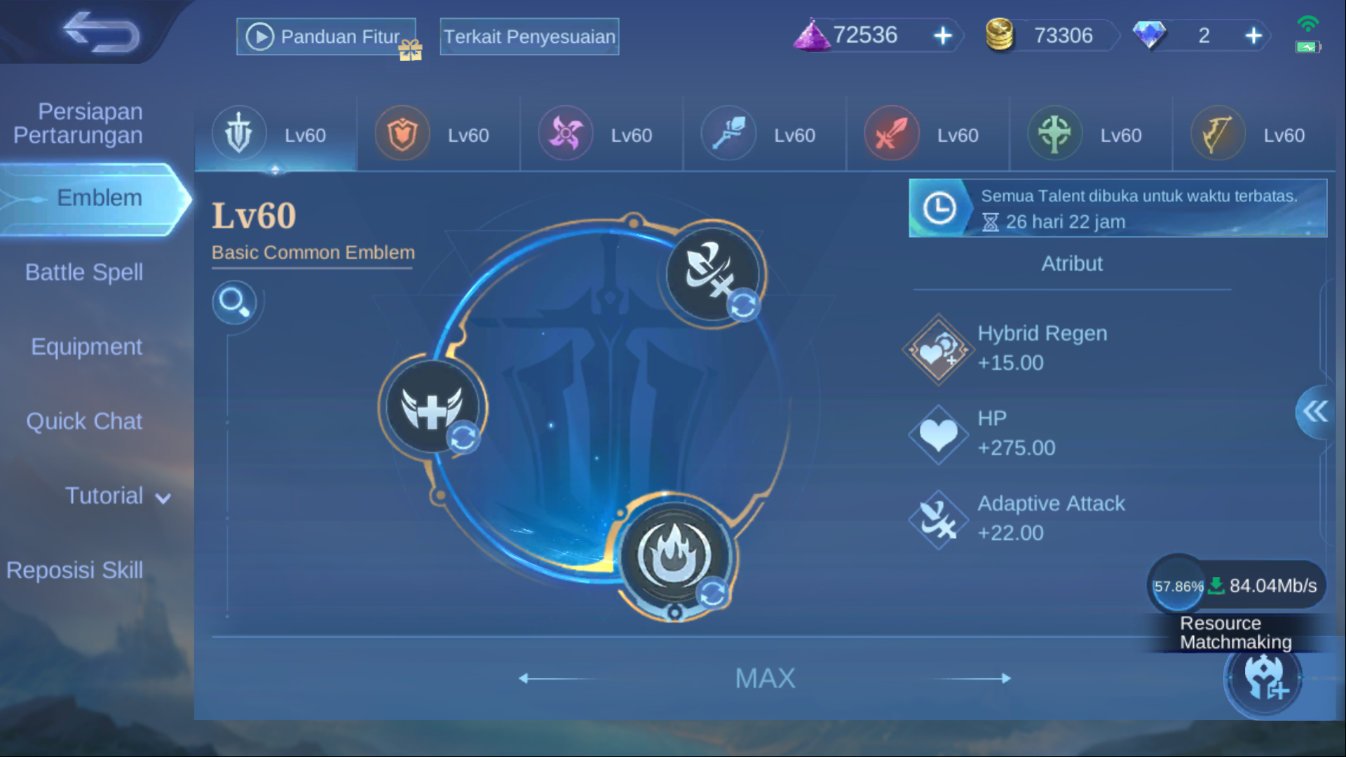 Wajib Tau! Atribut Terbaru Adaptive Attack di Mobile Legends